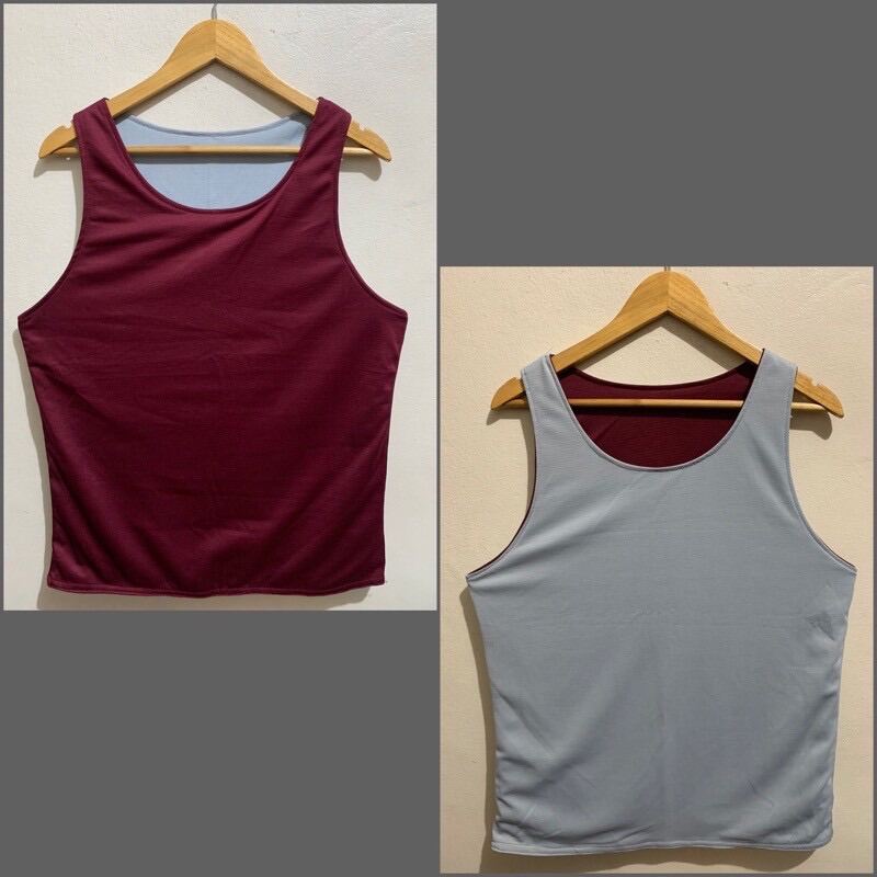 Atlethic Reversible Sports Sando Tank Top DRIFIT Fitness Large | Lazada PH