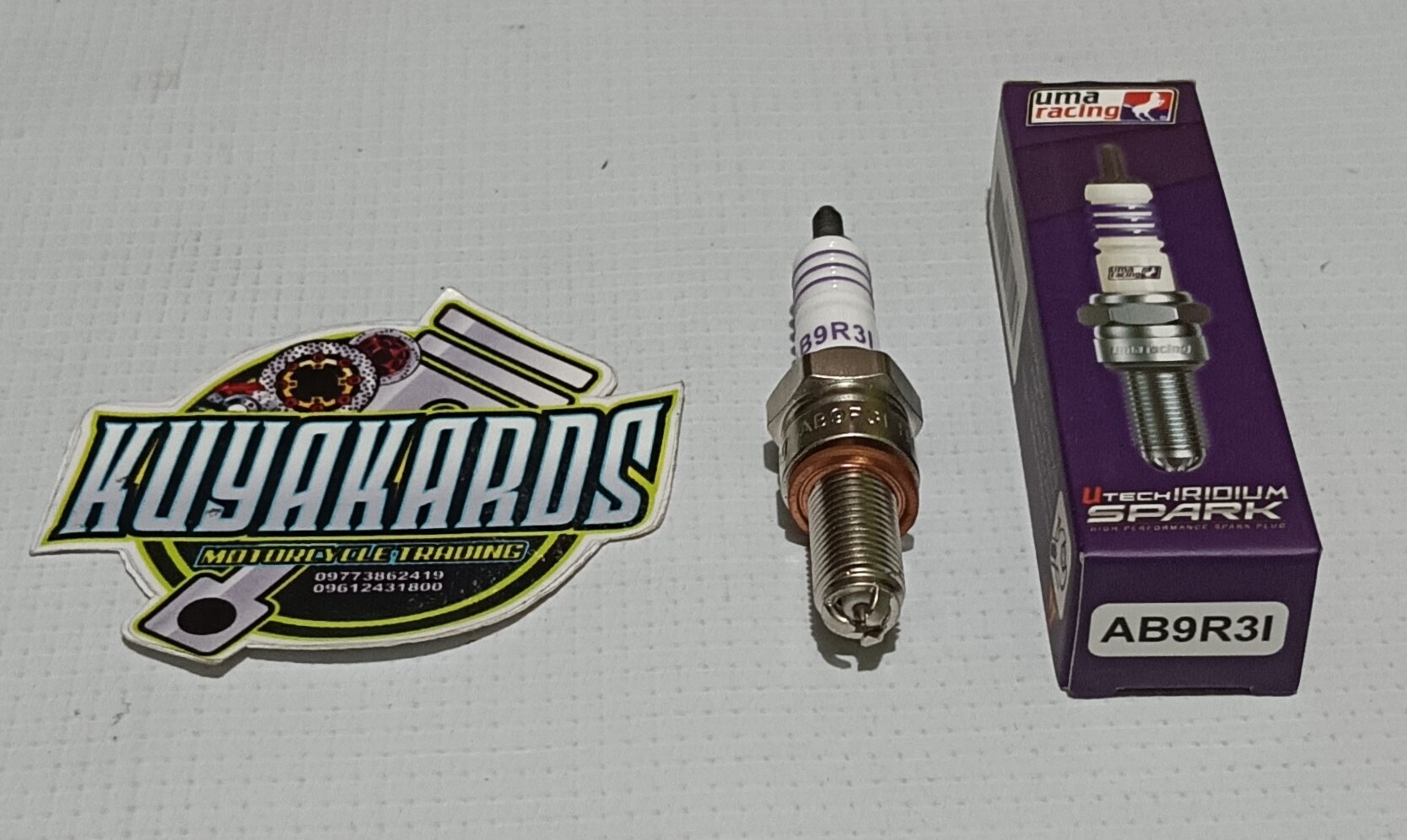 UMA RACING SPARK PLUG LONG TIP AB9 and AB9 | Lazada PH