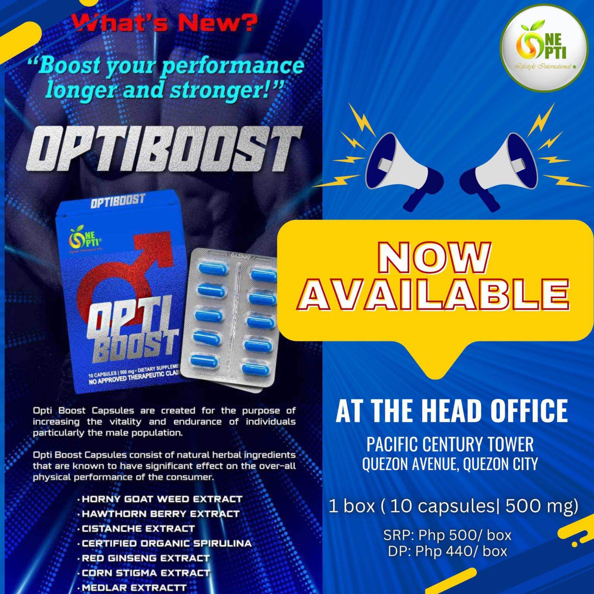 OPTI BOOST by One Opti | Lazada PH
