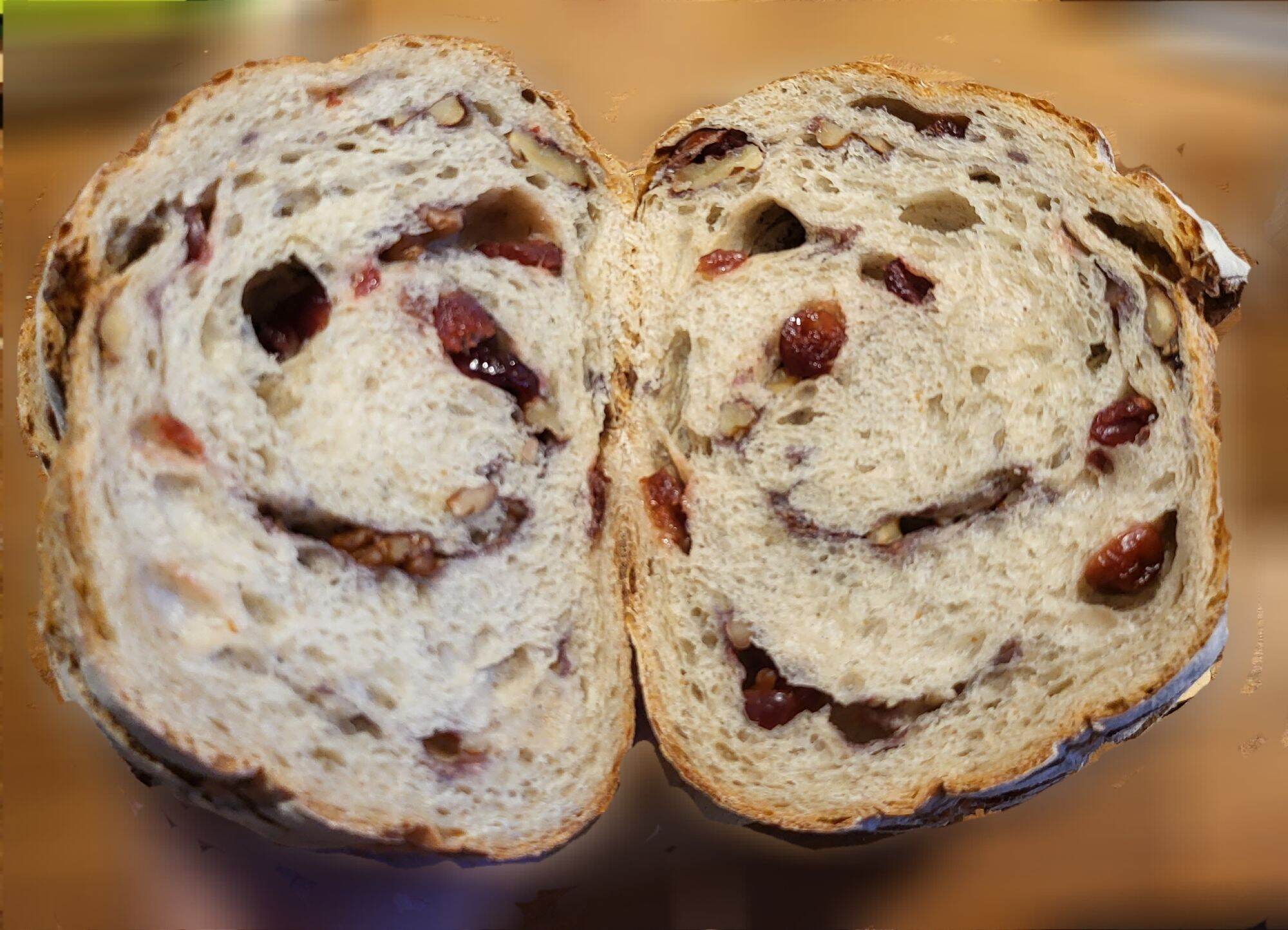 Cranberry Walnut Sourdough Bread (approx 680 grams) METRO MANILA ONLY ...