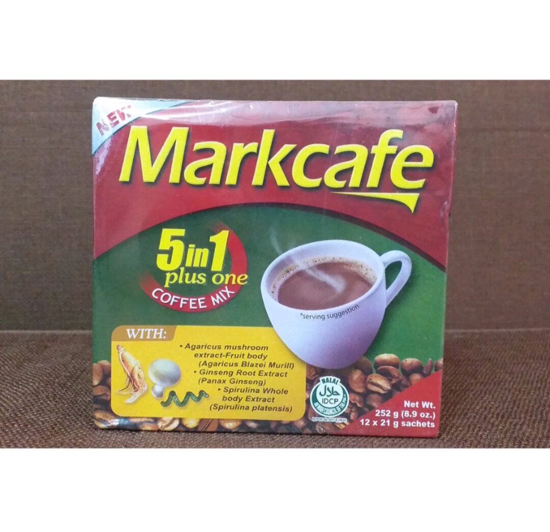 Markcafe 5 in 1 Plus Coffee Mix 12 x 21g | Lazada PH