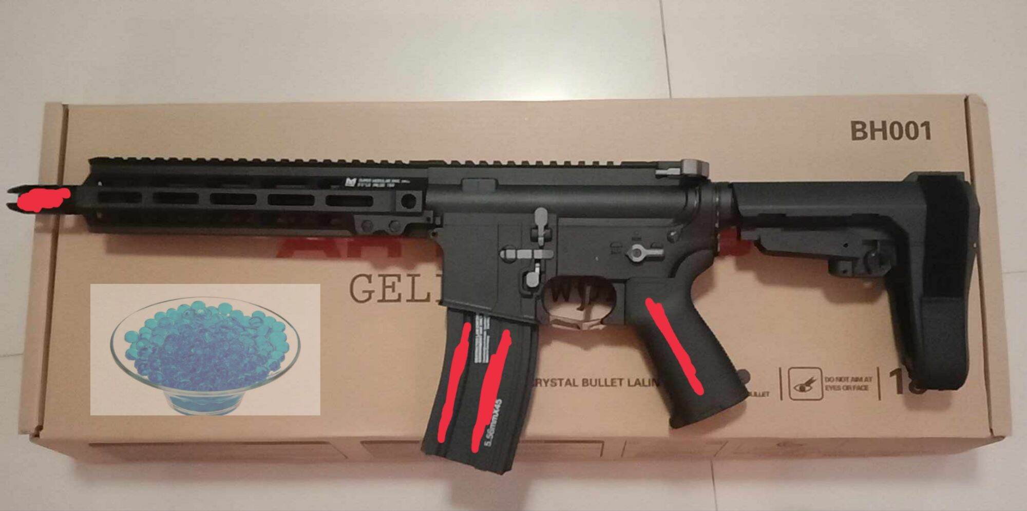 BOHAN AR16/MK8 GEL BLASTER | Lazada PH