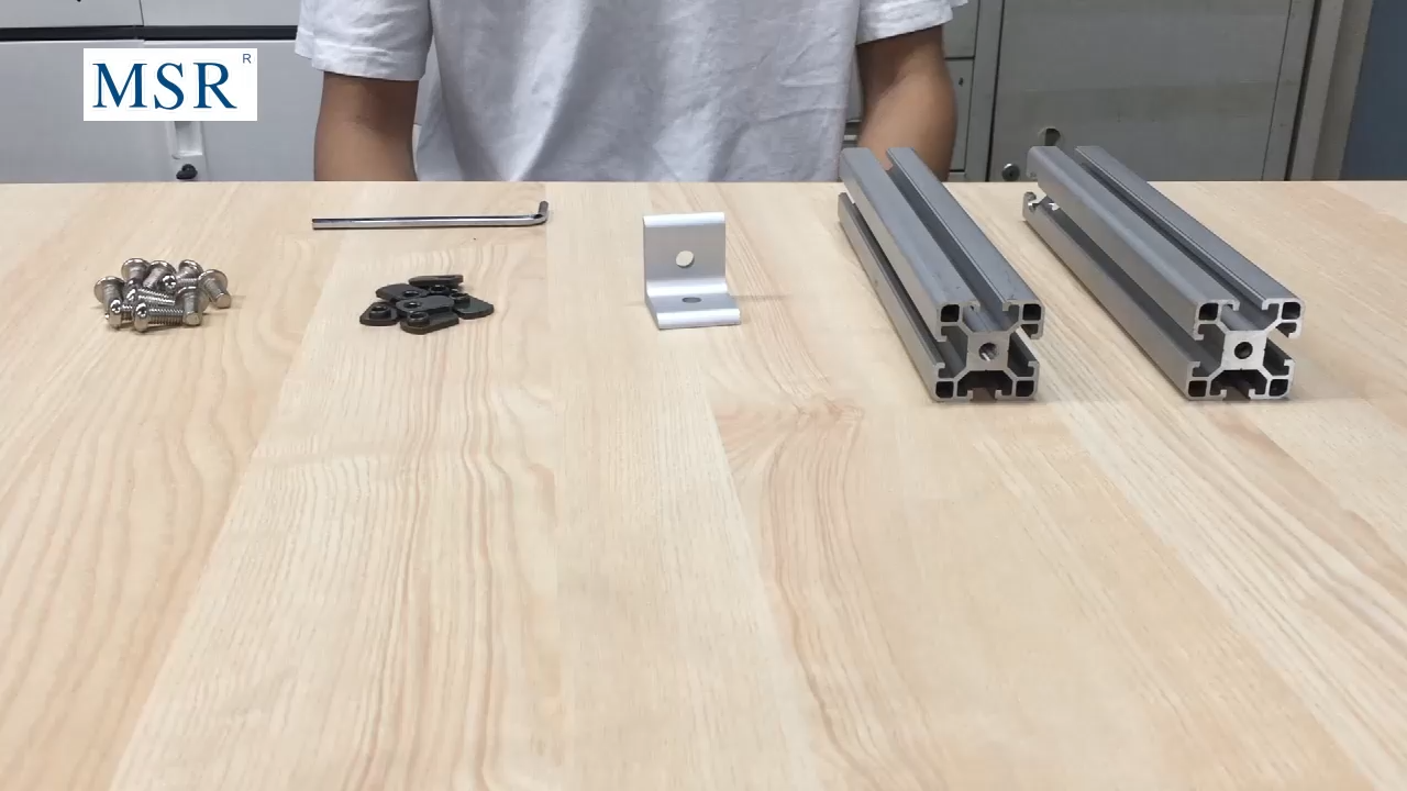 BuildIt Aluminum Profile Accessories 2 Hole Inside Bracket 30x30, 40x40 ...