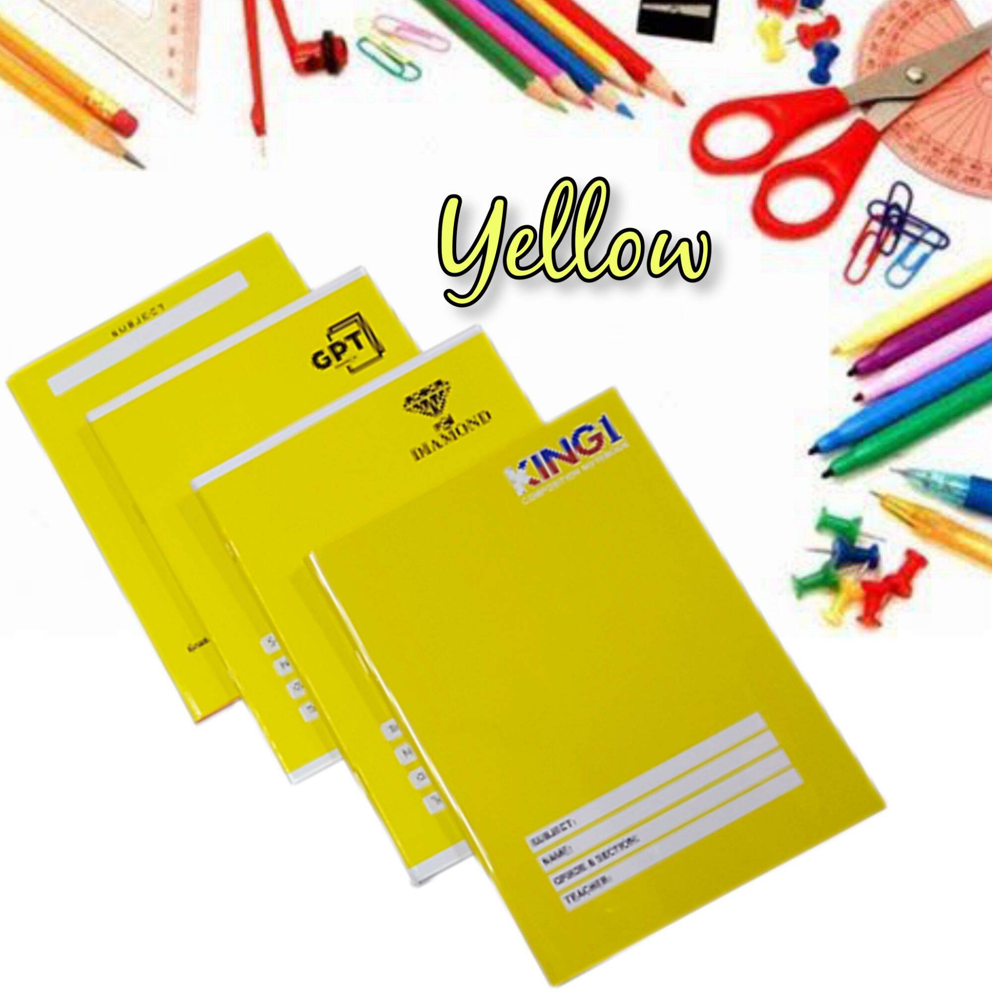 (1 piece) Composition Notebook (with and w/o Plastic Cover) 80 leaves ...