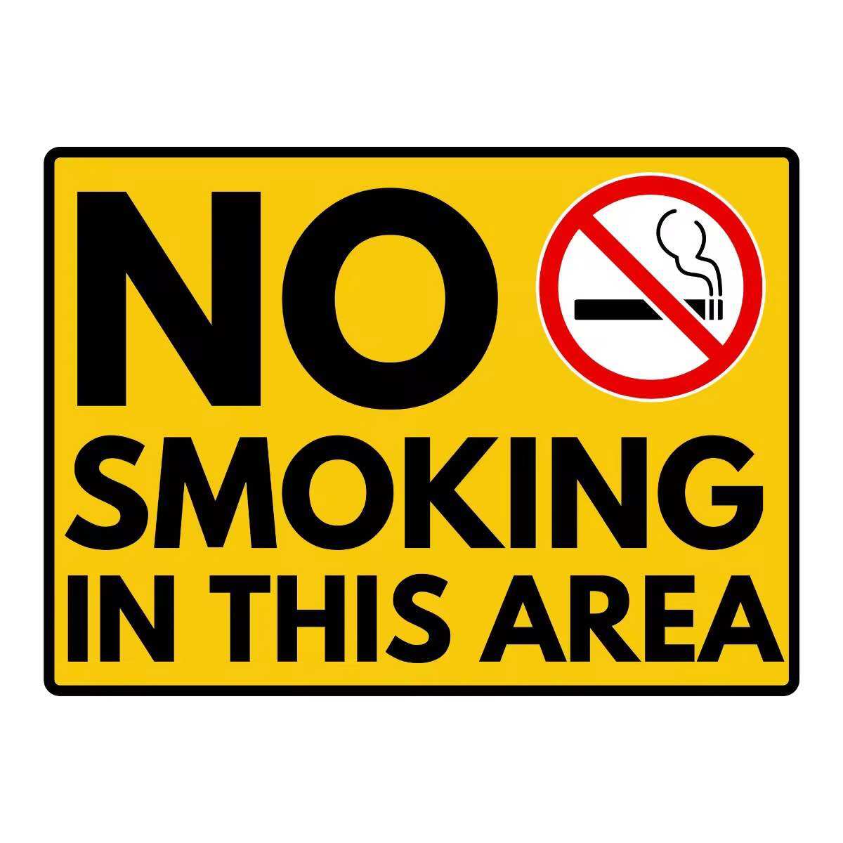 NO SMOKING SIGNS | no smoking signage | laminated signage A4 BIG SIZE ...