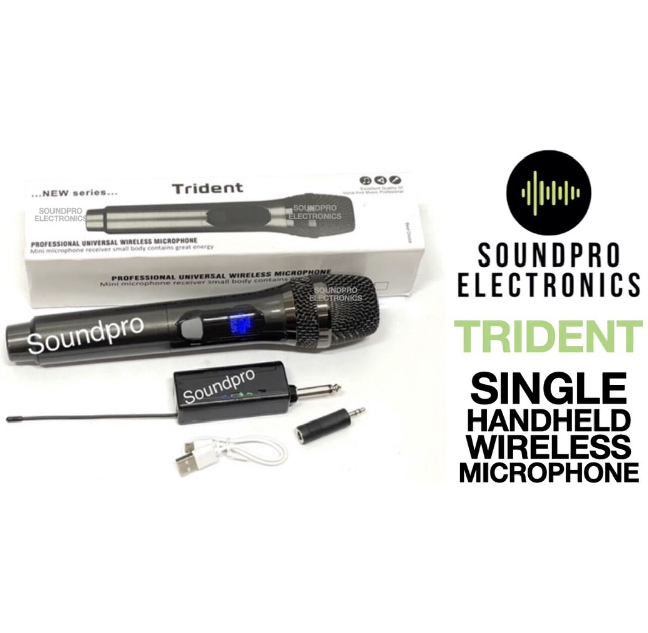 Trident Single Digital Handheld Wireless Microphone | Lazada PH