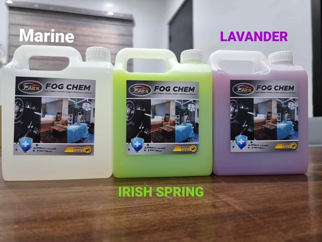 FOG CHEM BAC 2 ZERO AIR DISENFECTANT AND SANITIZER FOR CAR AND HOUSE ...