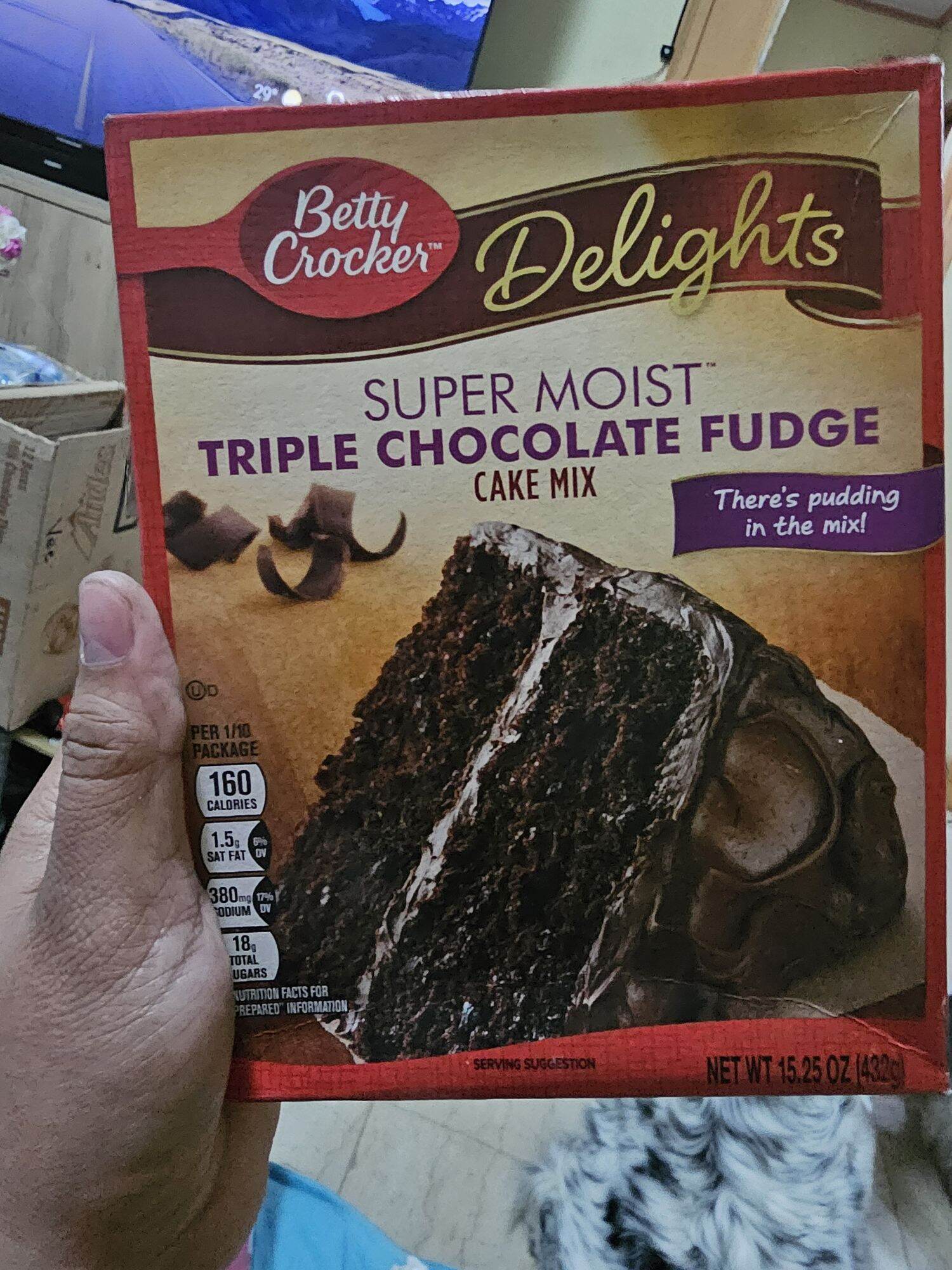 BETTY CROCKER SUPER MOIST MIX CAKE 432g | Lazada PH