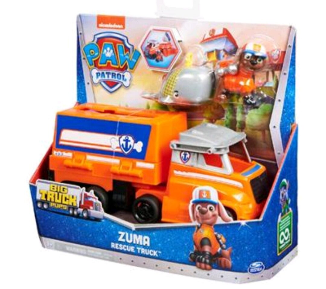 Paw Patrol Rescue Knights Zuma Rescue Truck Vehicle | Lazada PH