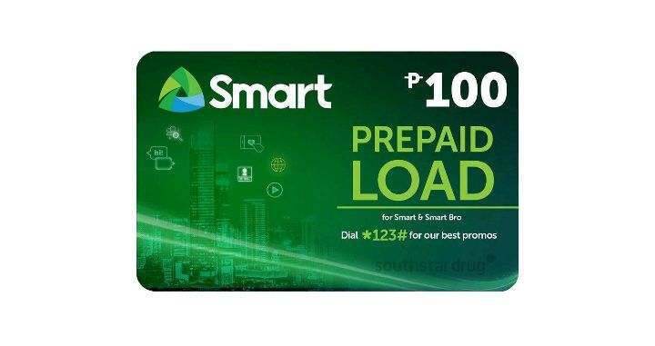 SMART ESIM PREPAID LOAD CARD 100/300/500 GLOBE 100 LOAD CARD | Lazada PH