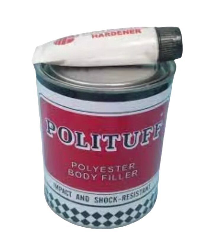Polituff Polyester Body Filler with Hardener 1 liter. | Lazada PH