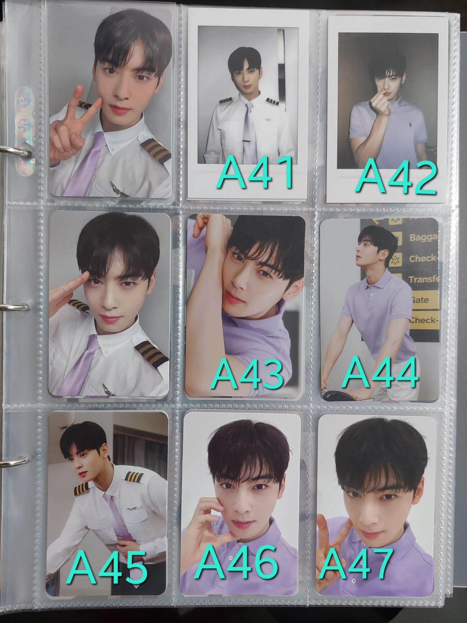 ASTRO OFFICIAL PHOTOCARDS BATCH 3[MJ, JINJIN, CHA EUNWOO, MOONBIN, ROCKY, YOON SANHA] | Lazada PH