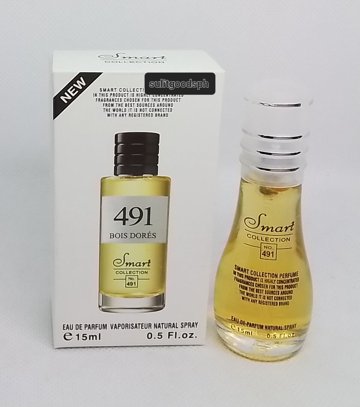 SMART COLLECTION PERFUME NO. 491 FOR MEN AND WOMEN 15 ML EDP | Lazada PH