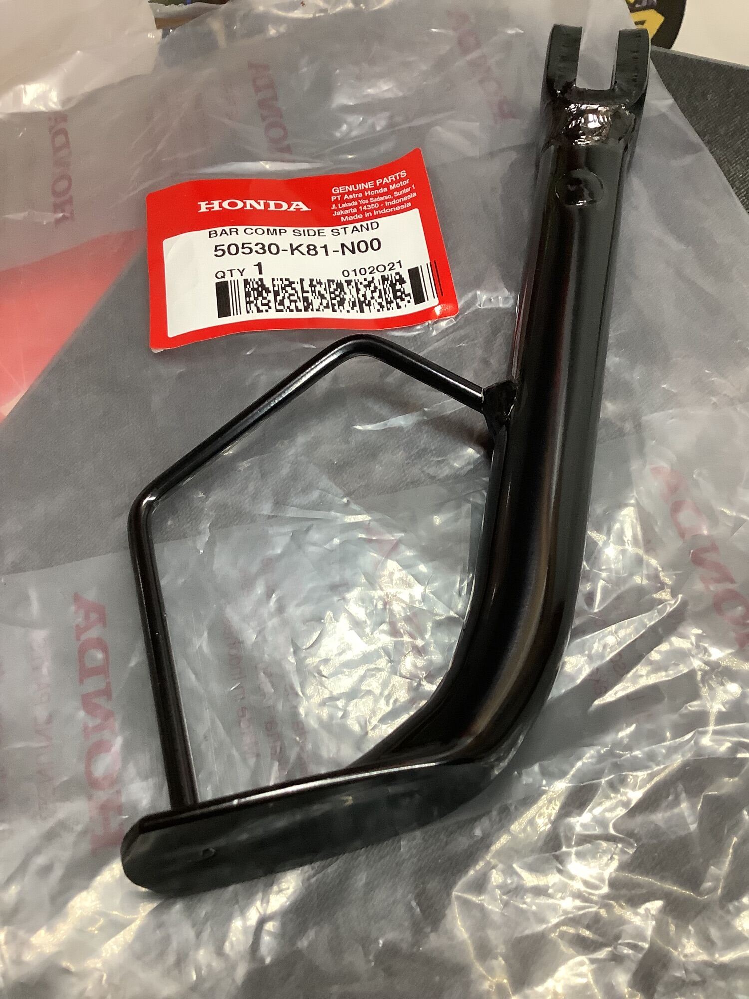 HONDA BEAT/ BEAT Fi SIDE STAND ORIGINAL | Lazada PH