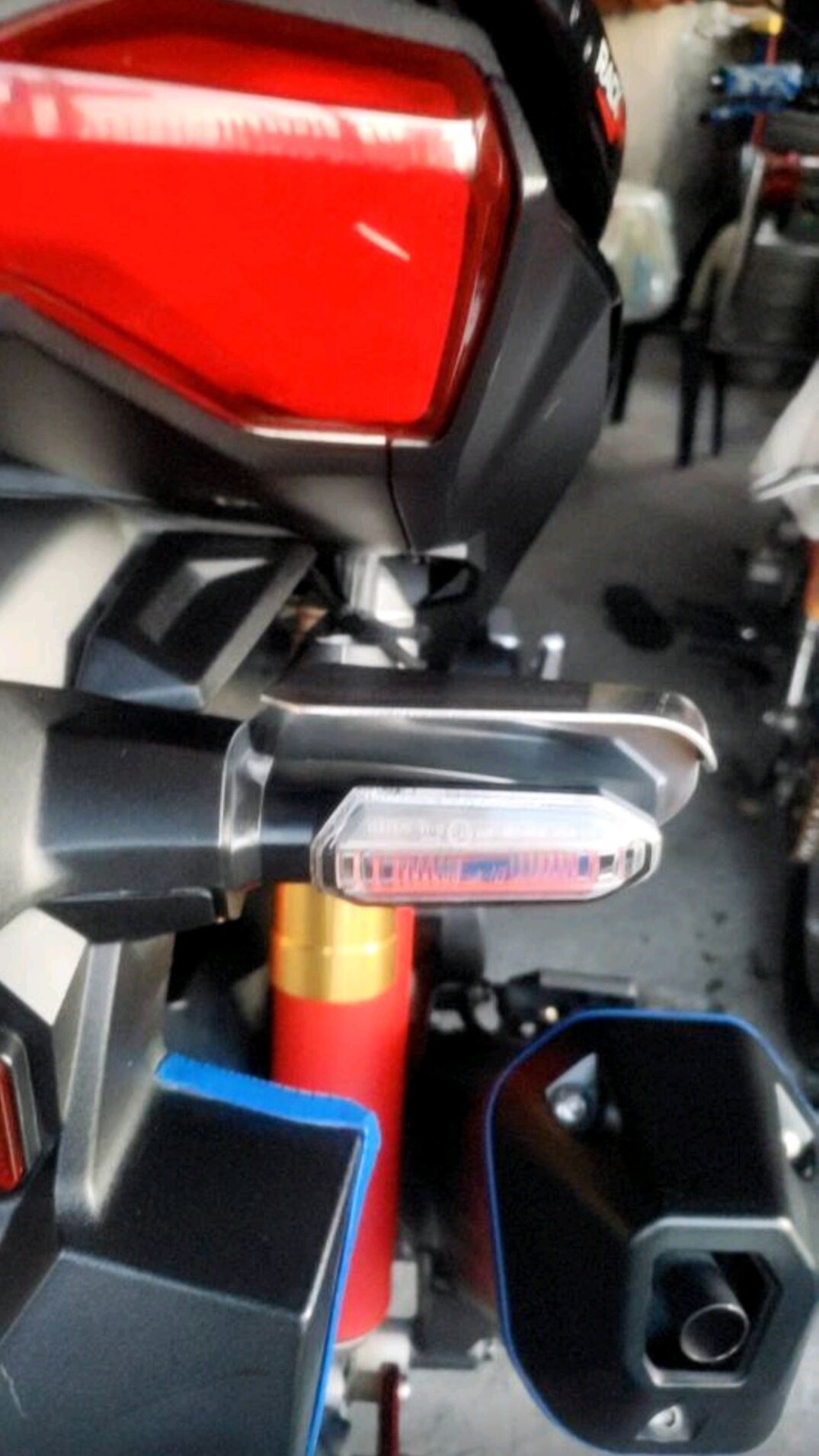 click v1/v2/160 and ADV 150 signal light cover protector pure stainless ...