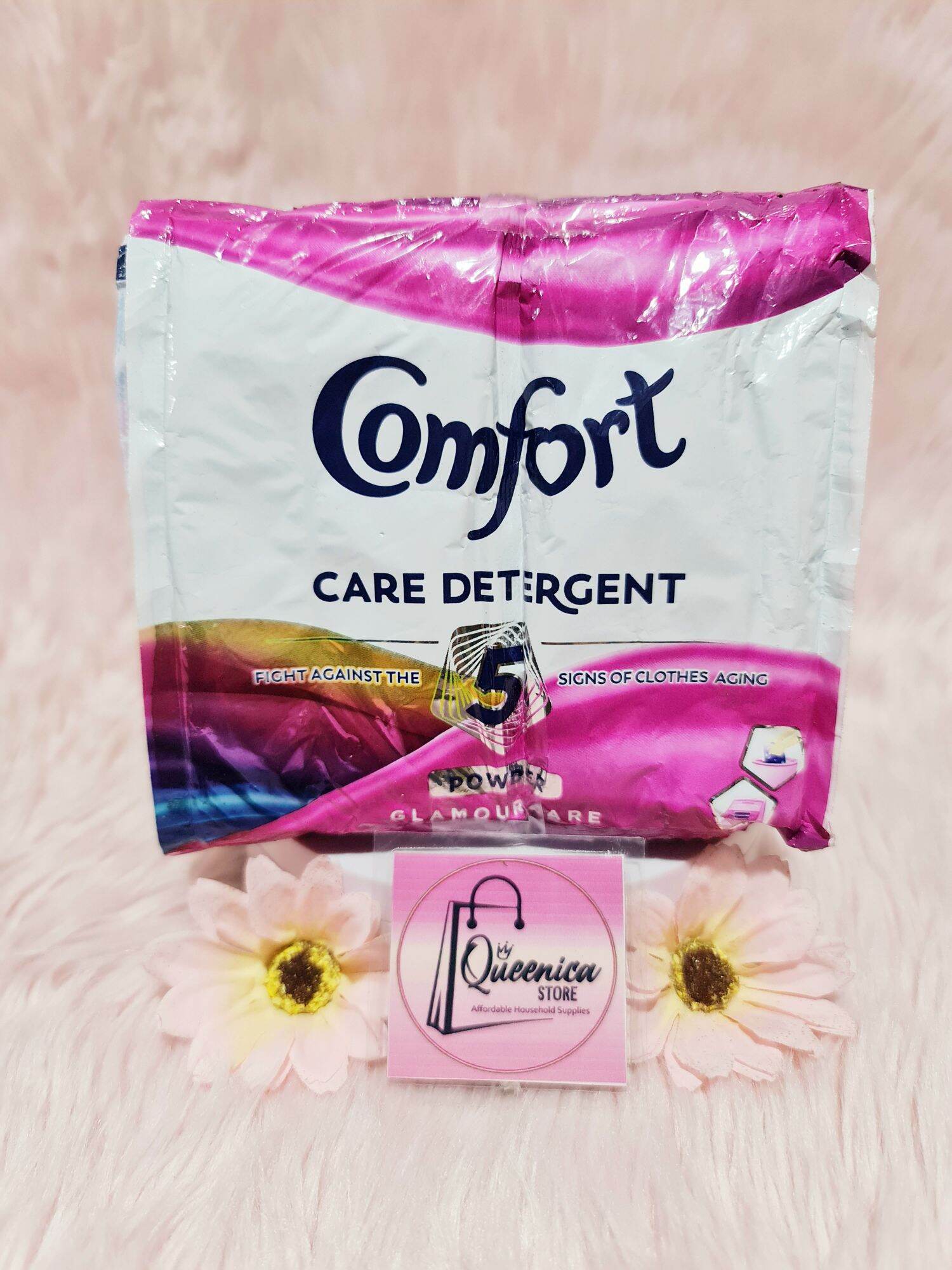 Comfort Detergent Powder 70g Twin Pack Sachets - Pink (Half Dozen ...