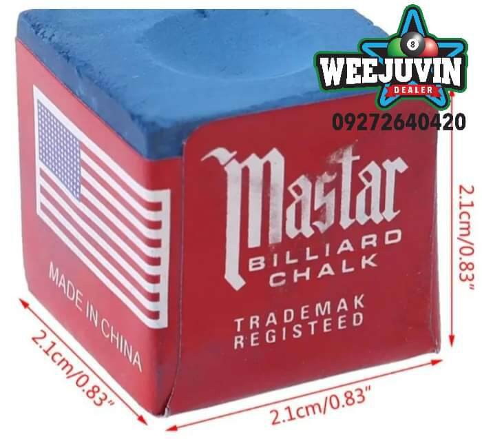 Genuine Billiards Master Chalk Blue 144 Cubes | Lazada PH