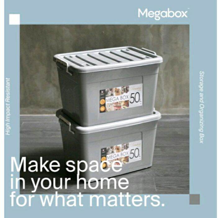 STORAGE AND ORGANIZING BOX 50L (MEGABOX) | Lazada PH