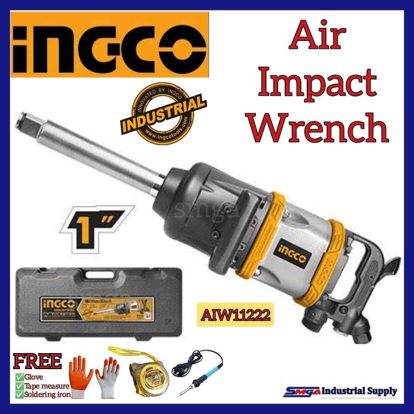 INGCO Air Impact Wrench AIW11222 (Plus FREEBIES) | Lazada PH INGCO Air Impact Wrench AIW11222 (Plus FREEBIES) | Lazada PH