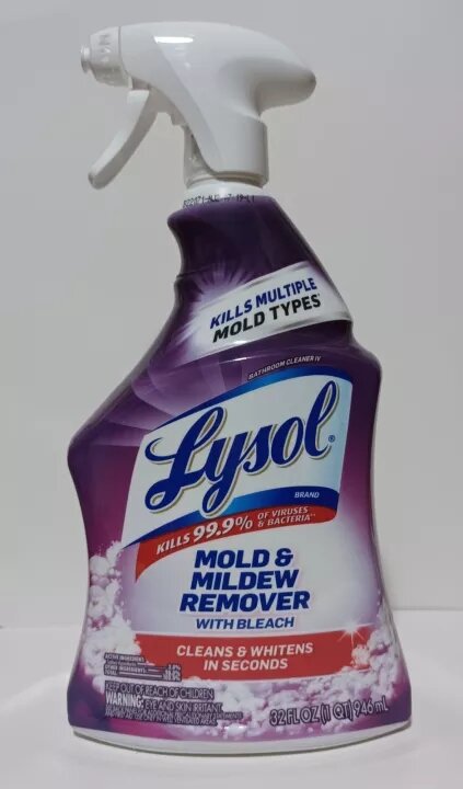 Lysol Mold & Mildew Blaster w. Bleach, Bathroom Cleaner Spray, 32oz ...