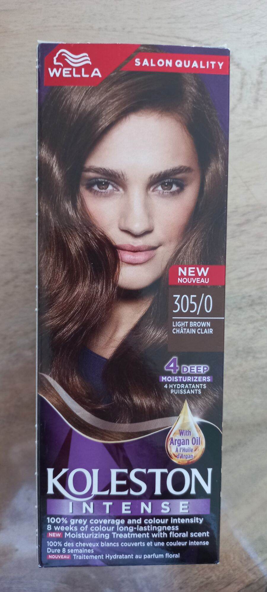 Wella Kolestone hair color 305/0(Light Brown)Made in Germany/imported ...
