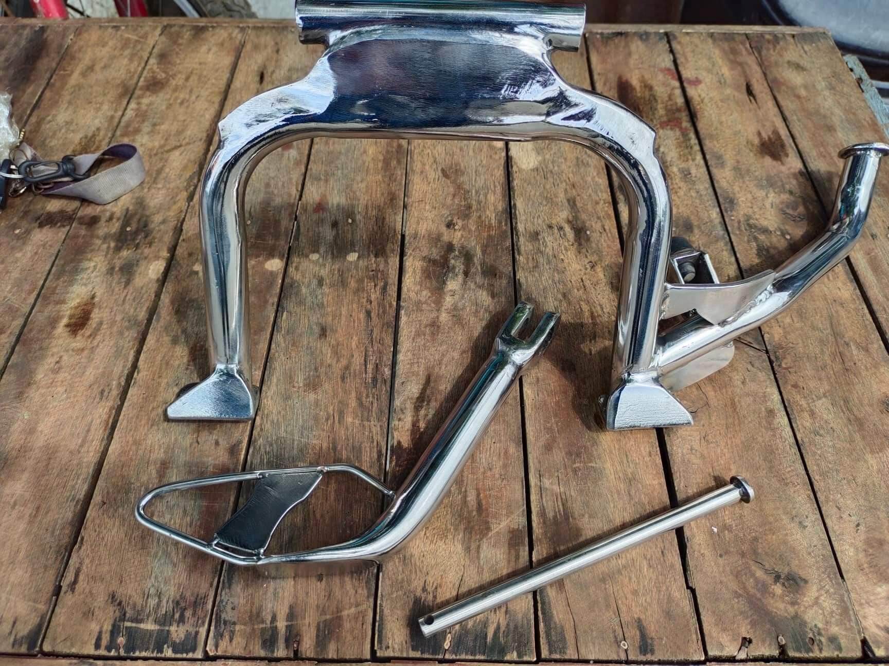 NMAX V2 Stainless Center and Side stand with ehe | Lazada PH