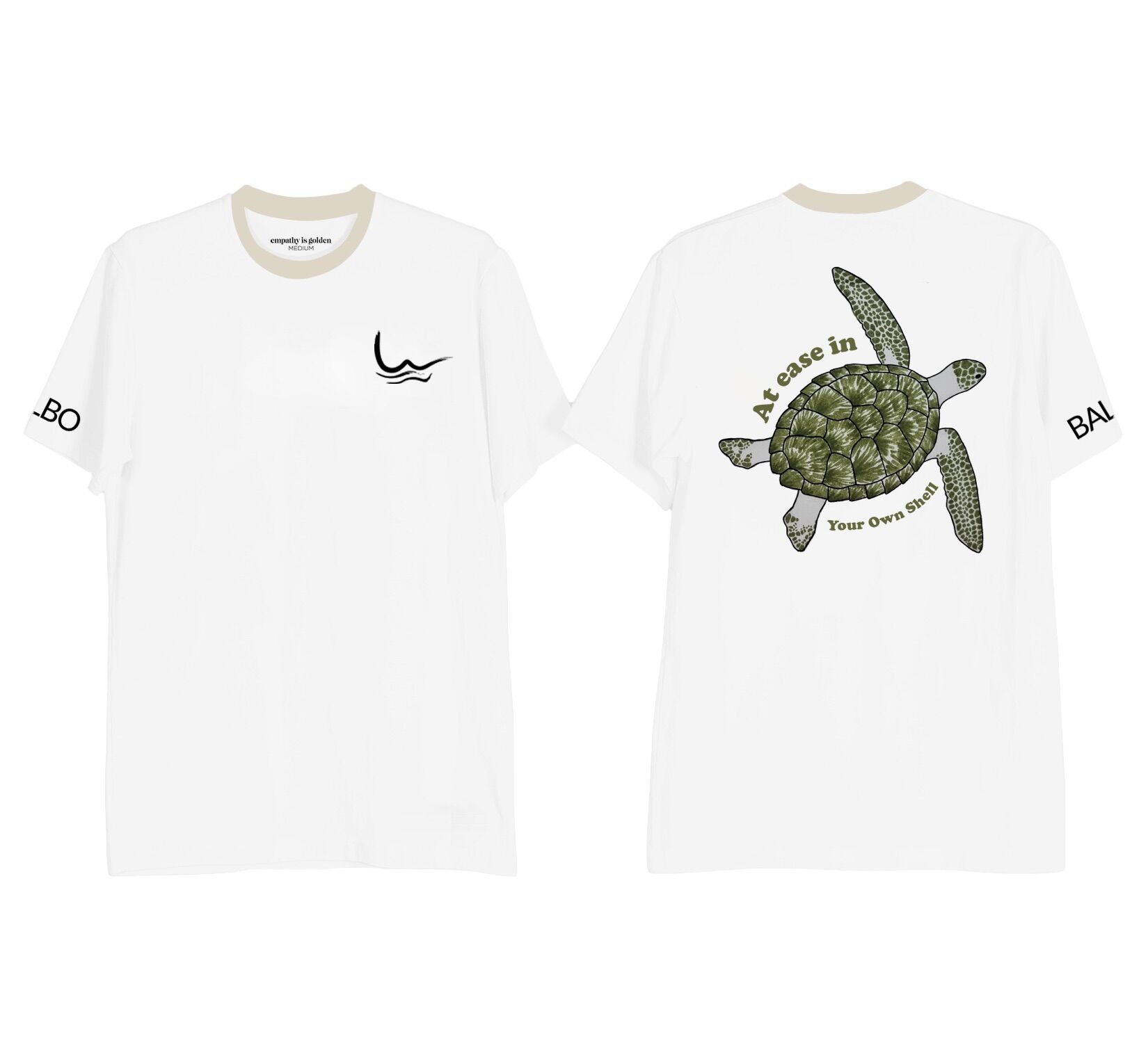 BALBO X PAWIKAN T-Shirt | Black | Off-White | Lazada PH