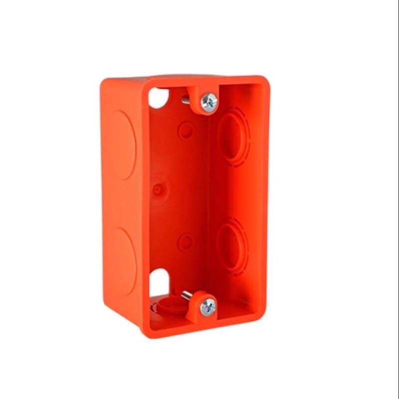 PVC Orange Junction Box / Utility Box/cover / (With Cover) | Lazada PH