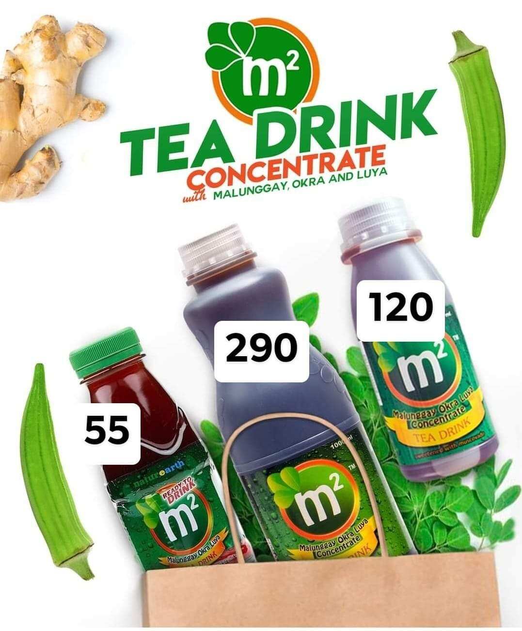 M2 Malunggay Tea Drink Concentrated 1 Liter | Lazada PH