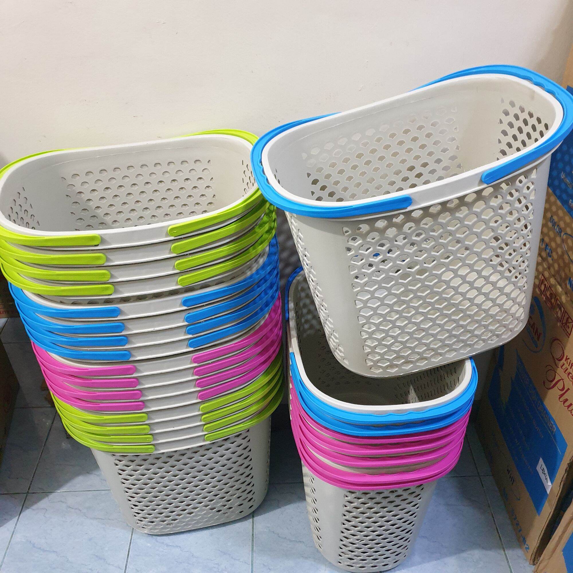 WHITE LAUNDRY BASKET | Lazada PH