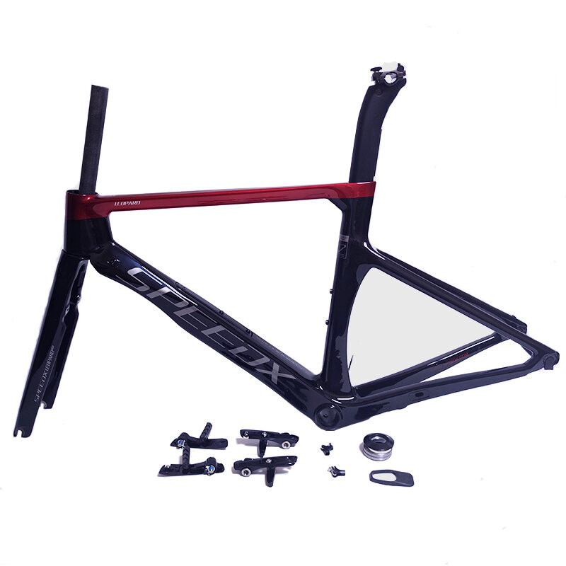 SpeeDx Beast Leopard Road Bicycle Carbon Fiber Frame Ultra-Light Broken ...