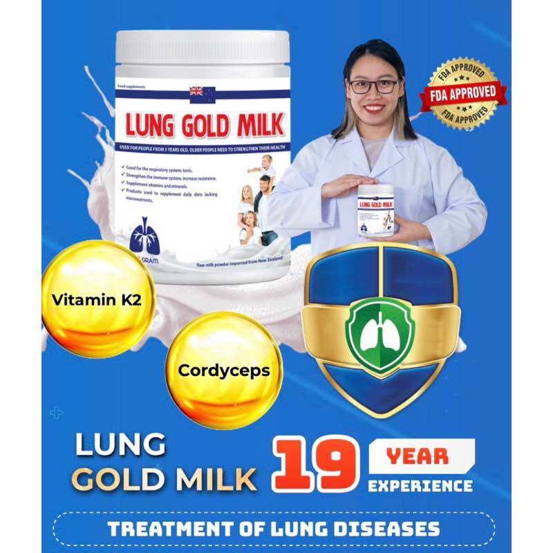 LUNG GOLD MILK COLOSTRUM MILk for lungs | Lazada PH