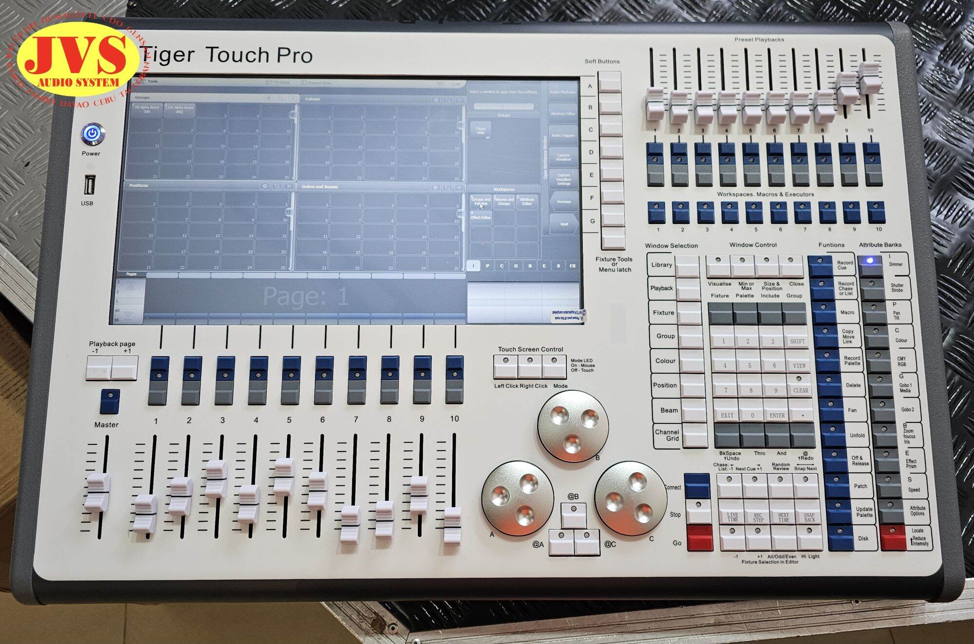 Zeus Tiger Touch Pro DMX Digital Light Controller | Lazada PH