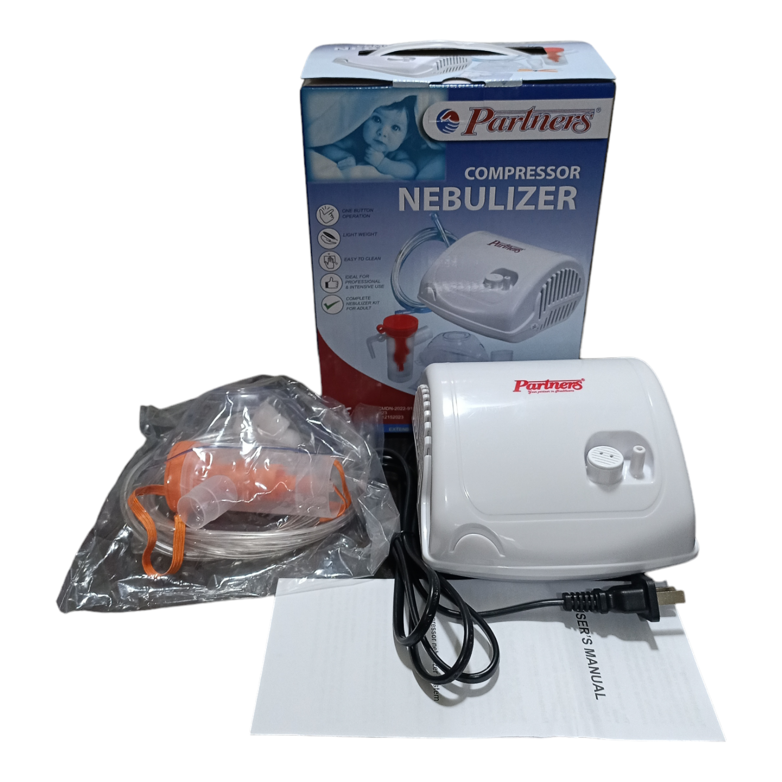 Partners Mini Compressor Nebulizer | Lazada PH
