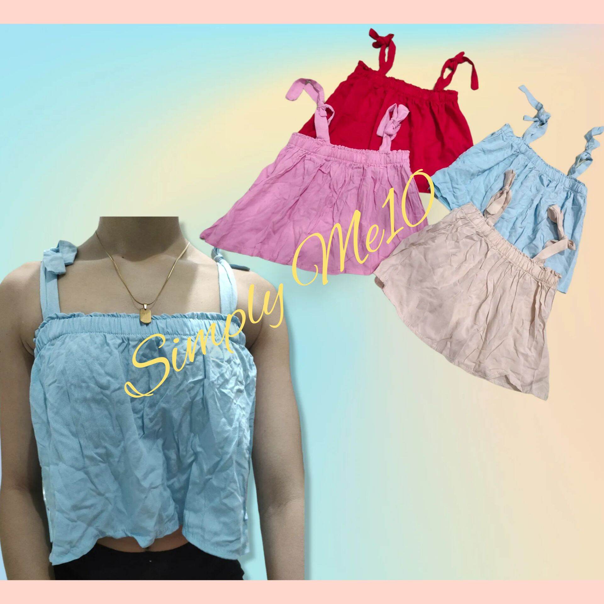 Korean Crop Top Chalis for Teens/Women | Lazada PH