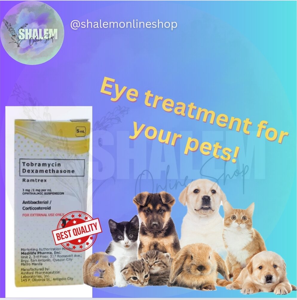 RAMTREX LIQUID EYE DROPS FOR PETS | Lazada PH