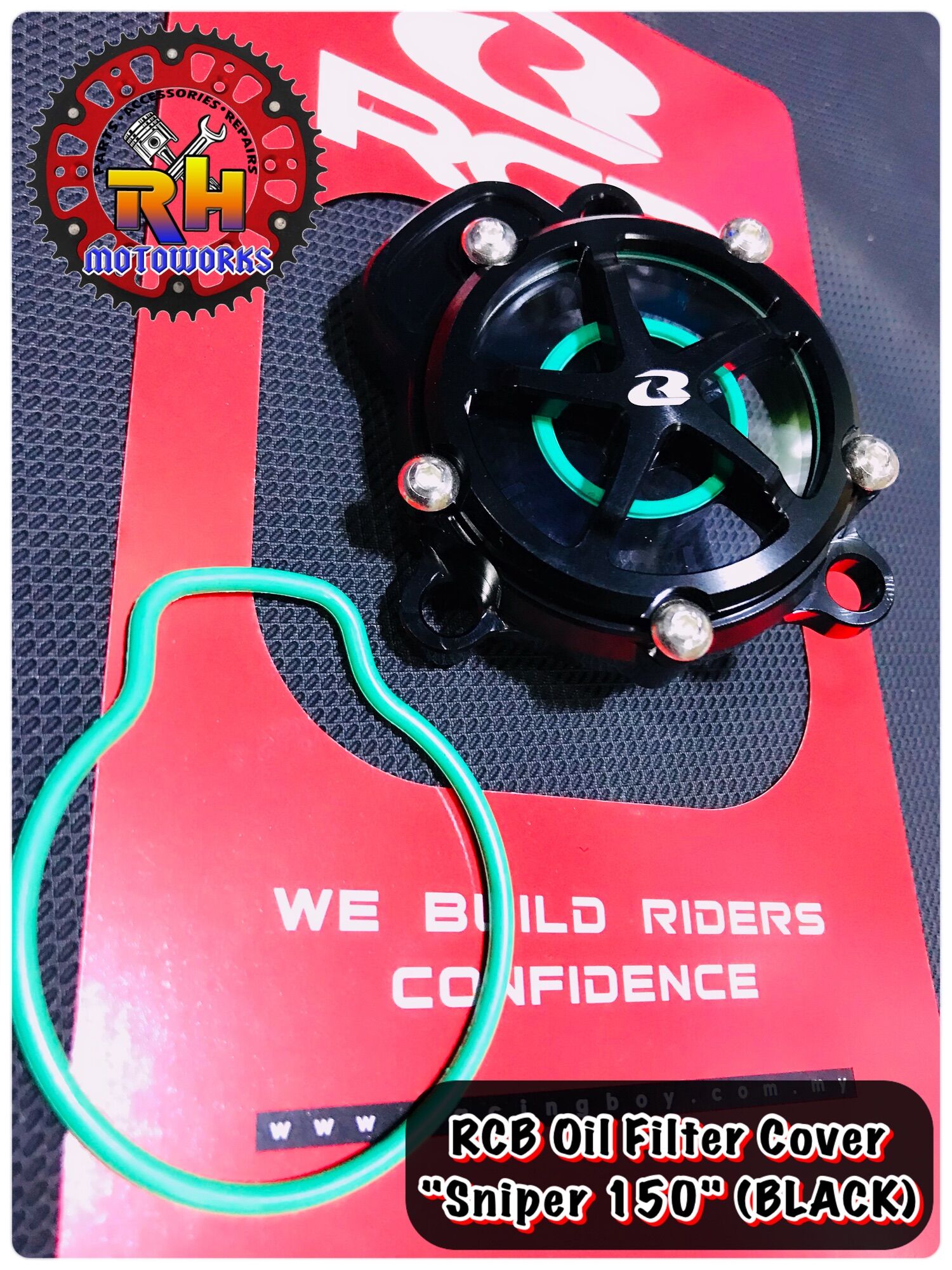 RCB Oil Filter Cover for Sniper 150 | Lazada PH