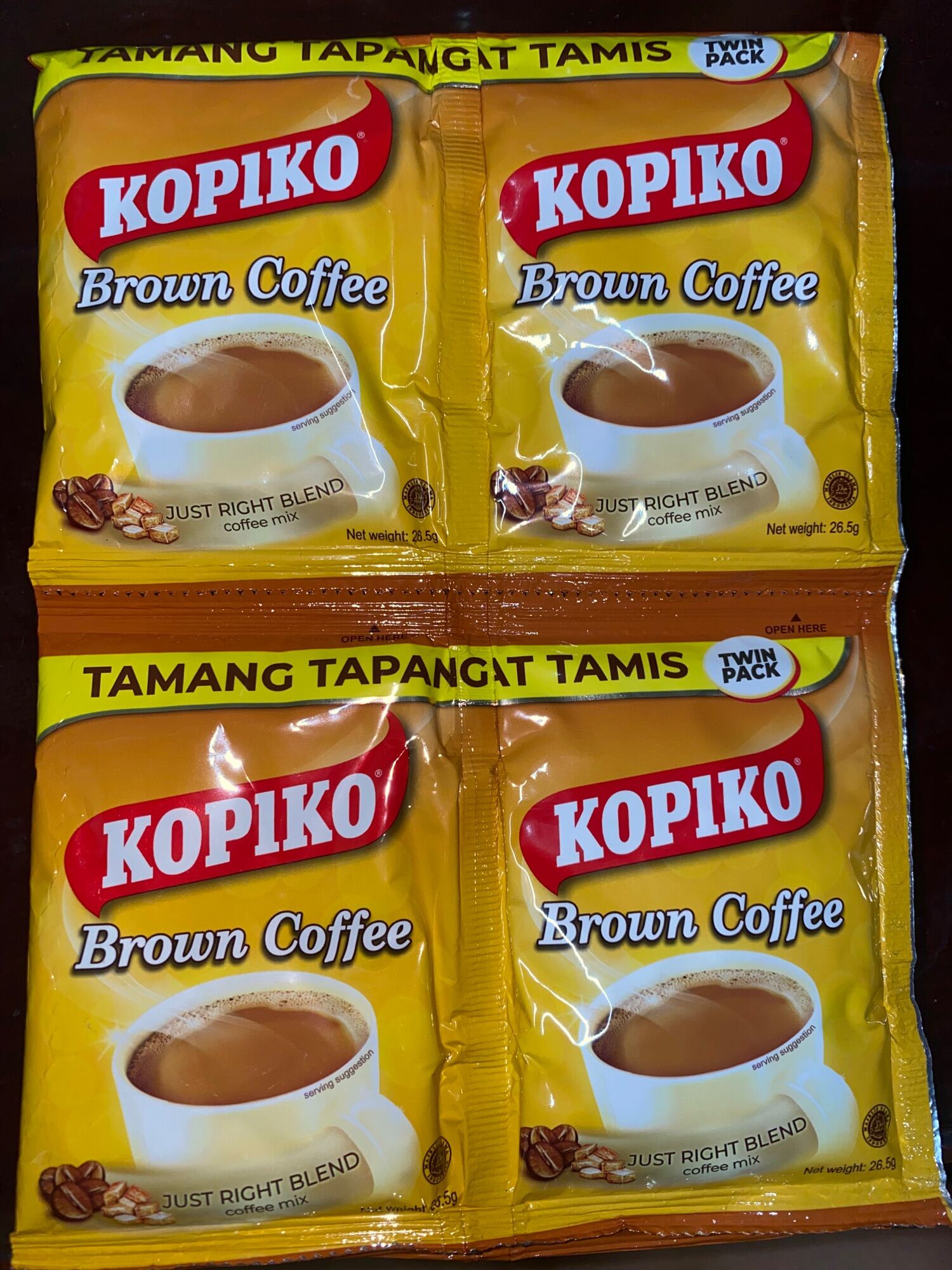 Kopiko 3in1 Coffee - Brown Twin Pack 53gx10 | Lazada PH