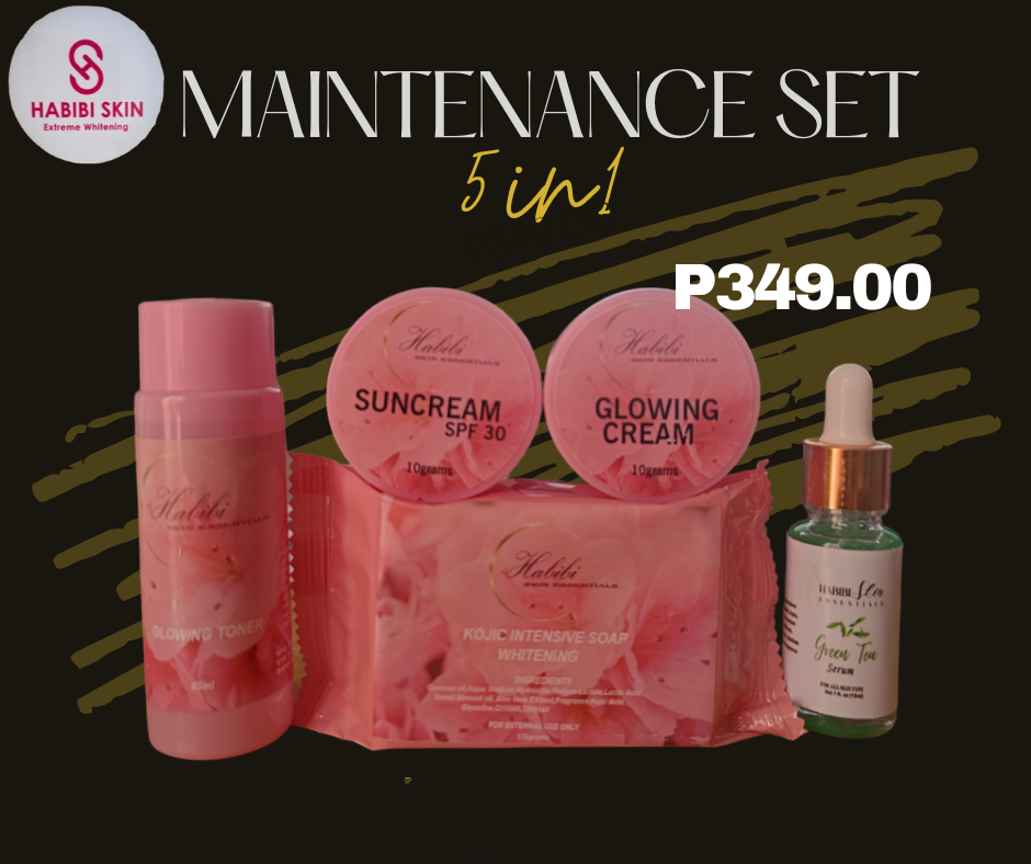 Habibi Maintenance Set 5in1 By Crissa Liaging Lazada Ph
