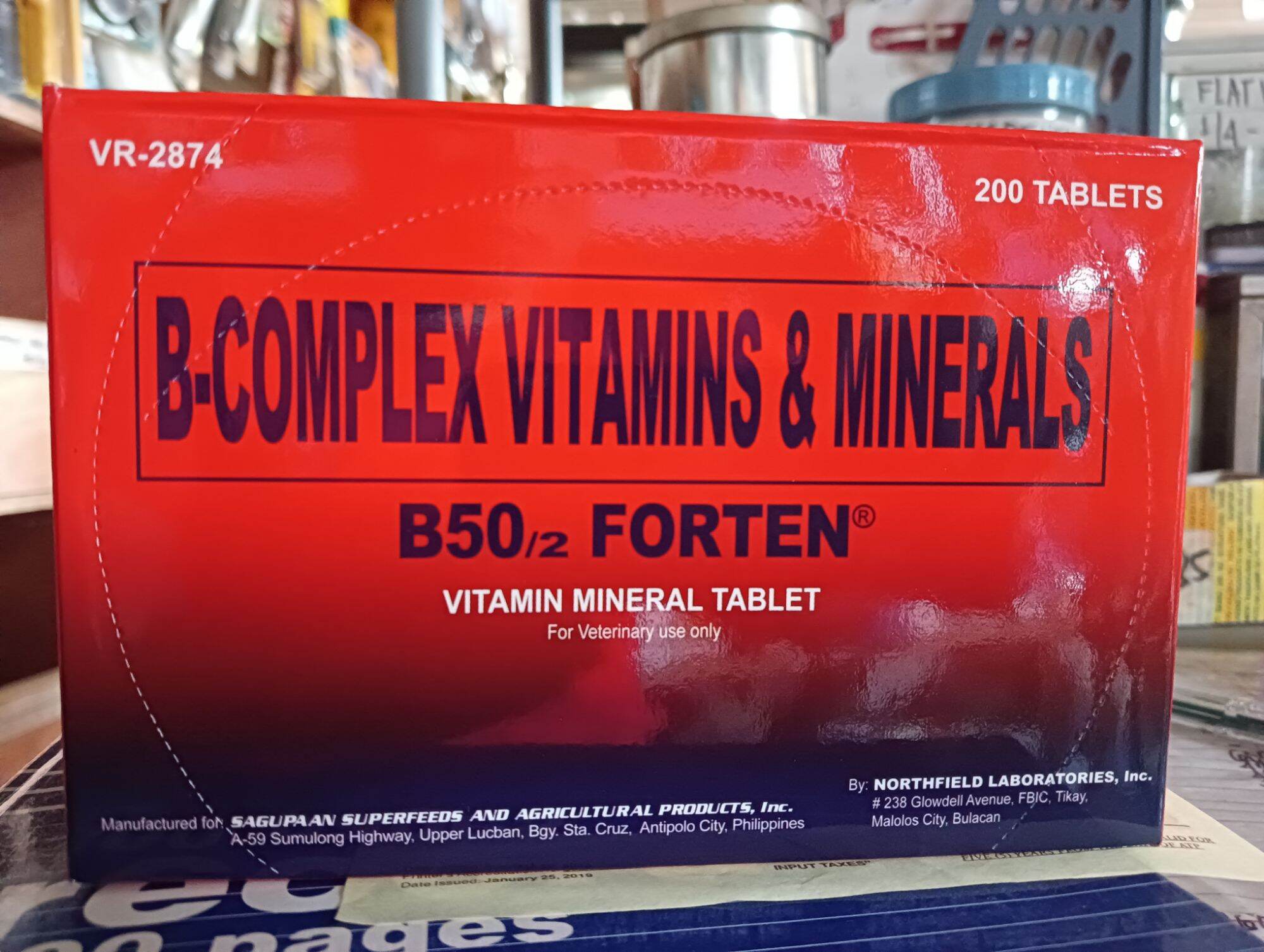 B50 B complex para s alagang manok sol per 10 pcs | Lazada PH