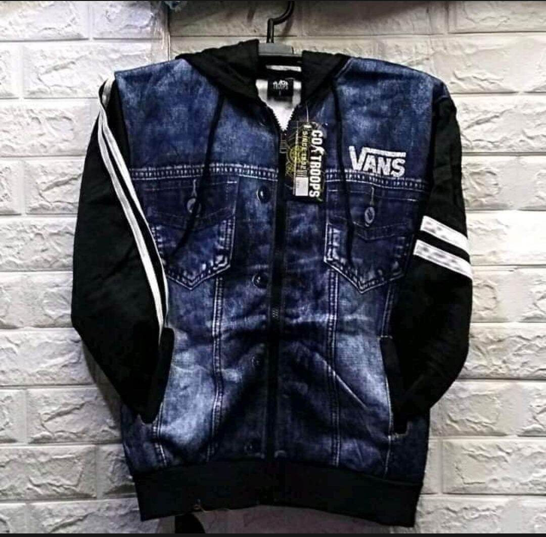 Denim Hoodie Jacket Lazada