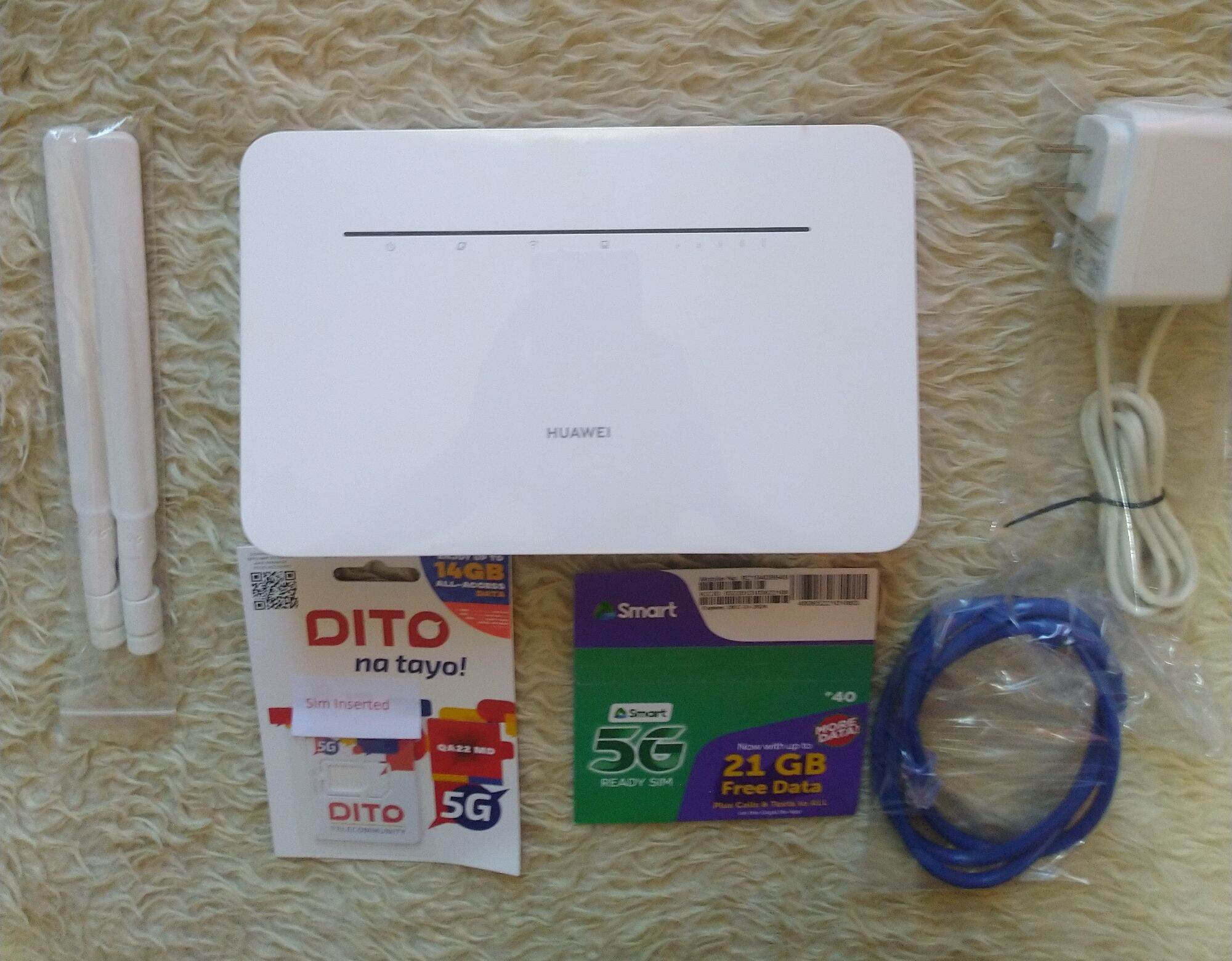 Huawei B525s 65a Black Mamba and White Mamba Modem Openline + DITO Sim | Lazada PH