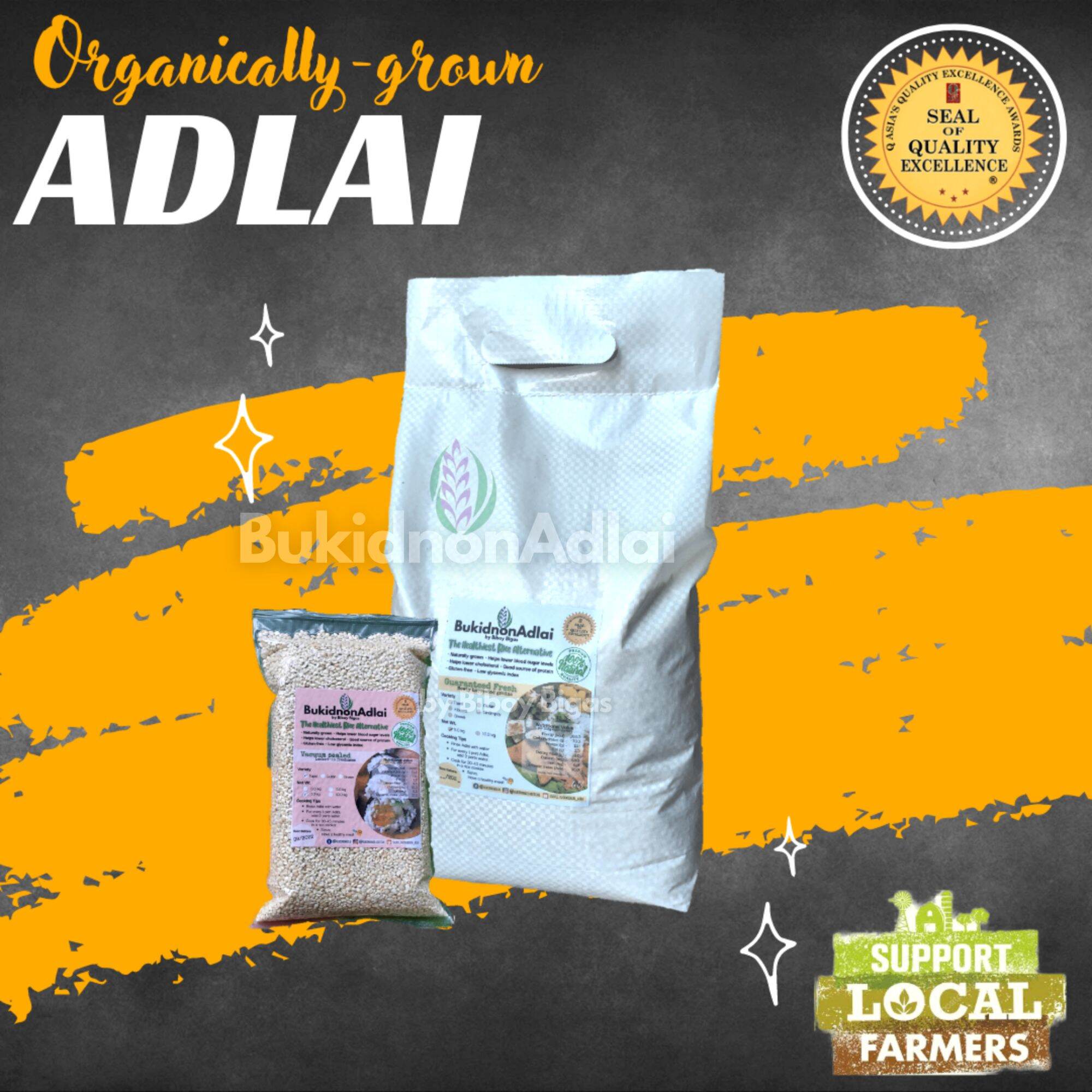 1KG - Premium White Adlai Rice/Grits from Bukidnon | Lazada PH