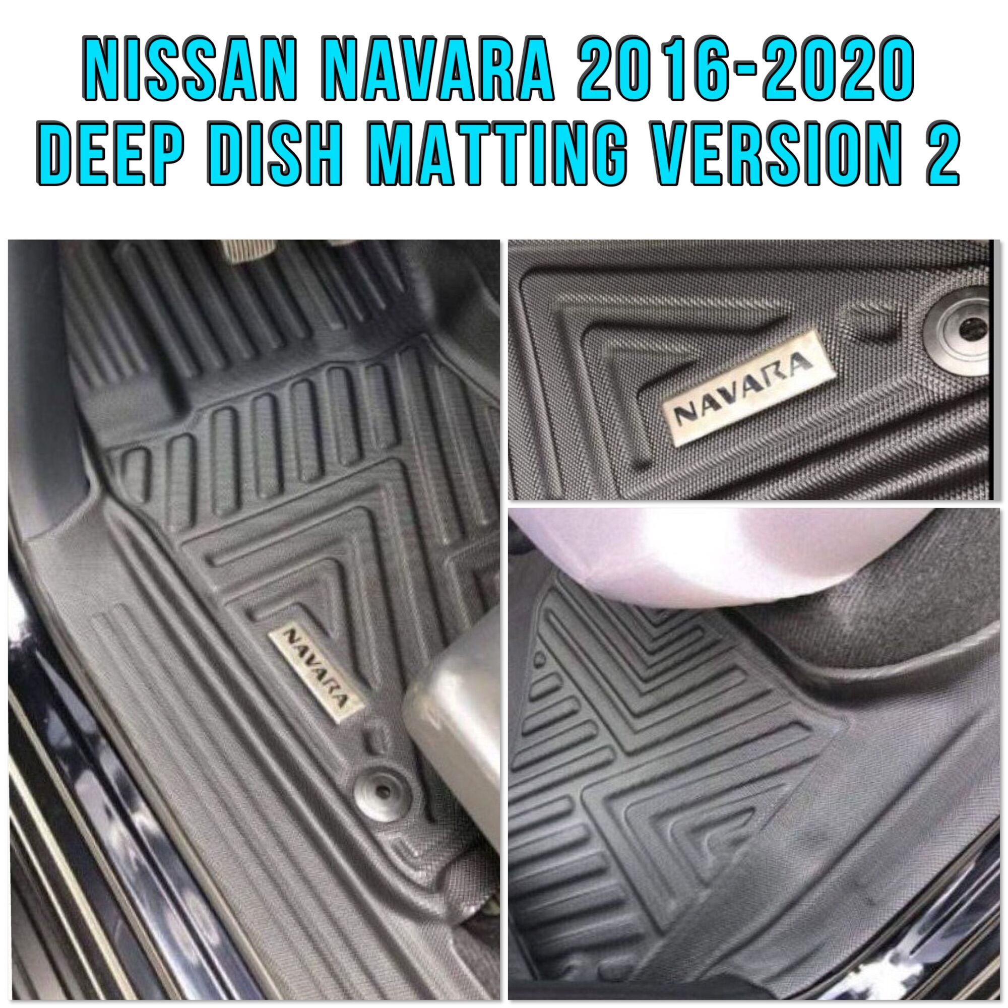 Nissan Navara 2016-2020 Deep dish matting version | Lazada PH