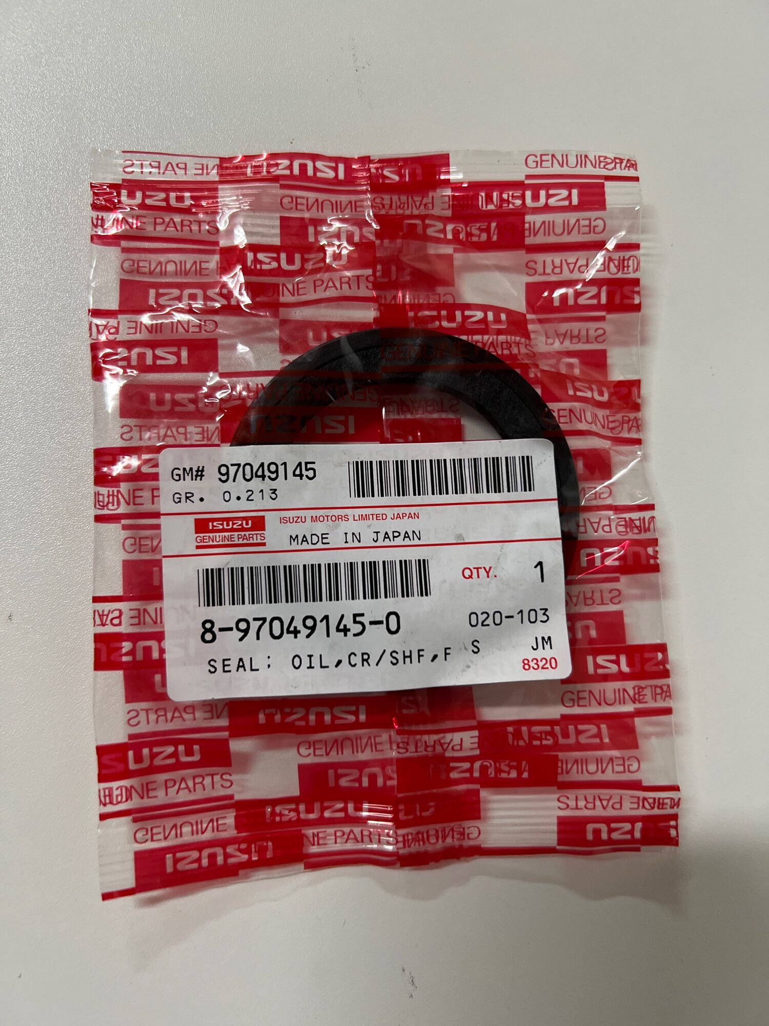 Genuine Original Isuzu Crosswind/TFR/Fuego/Hilander/DMAX (4JA1) Front ...