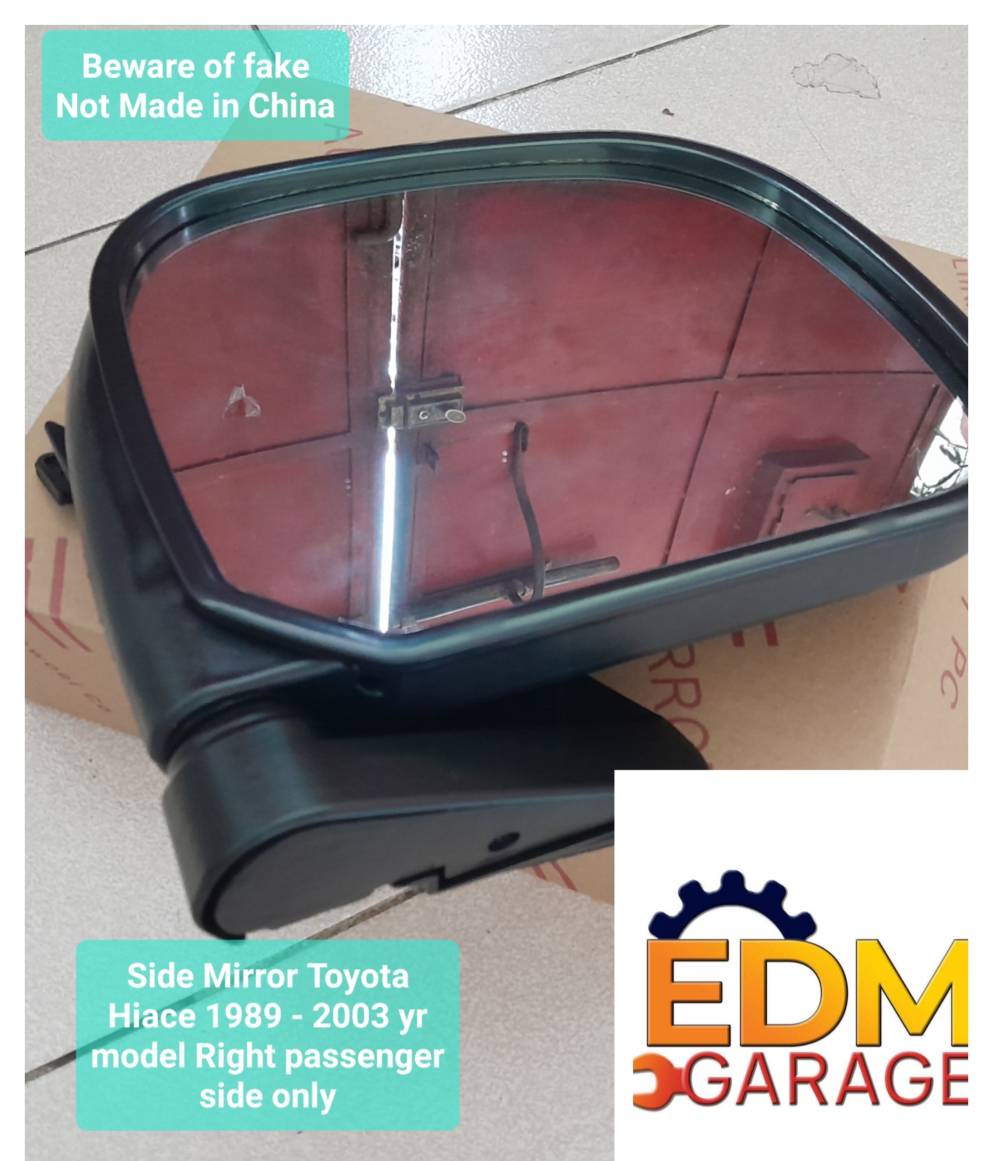 Side Mirror Toyota Hiace 1989 - 2003 yr model Right passenger side only ...