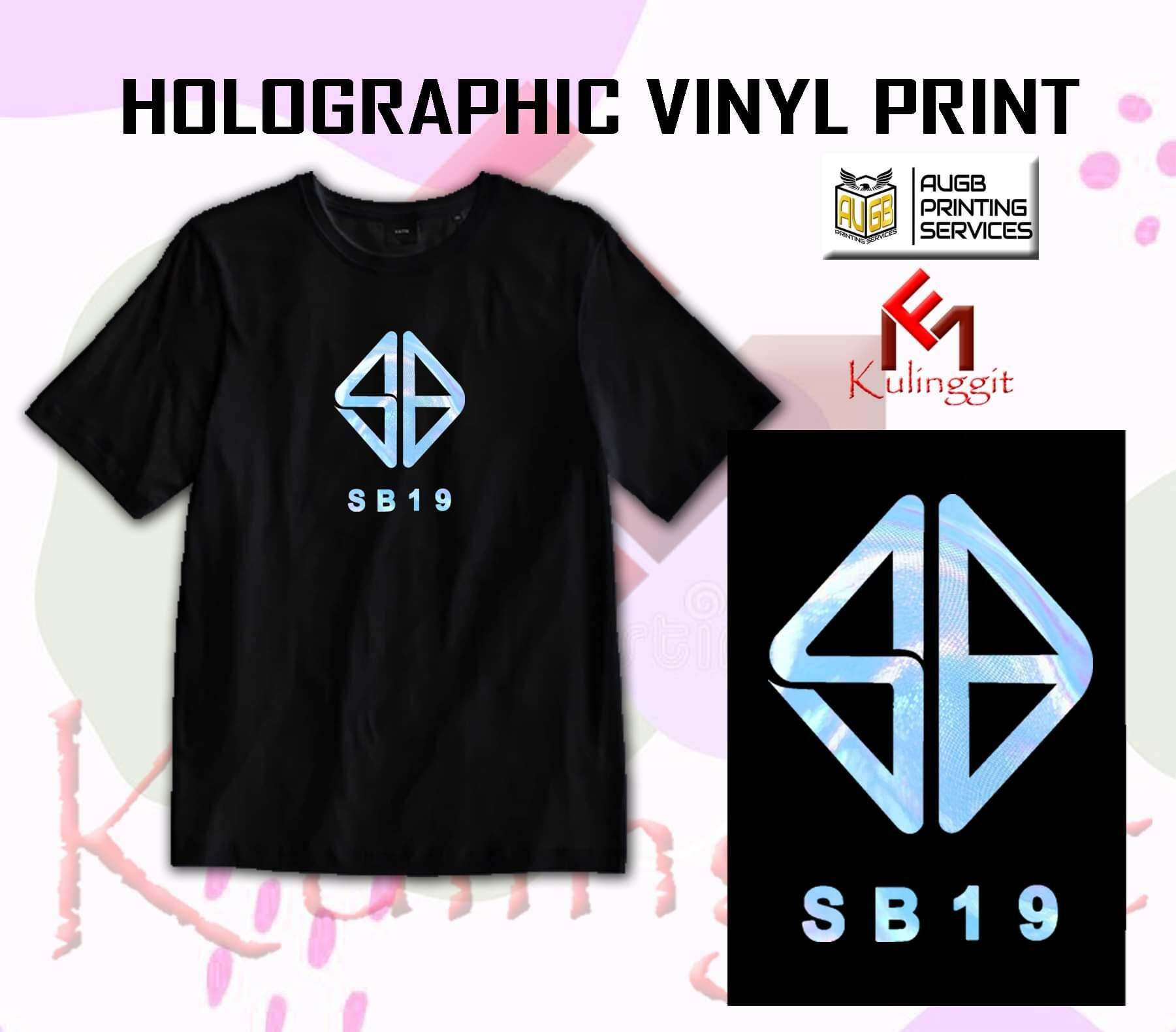 SB19 Logo | A'tin Logo Holographic Vinyl Print | Lazada PH