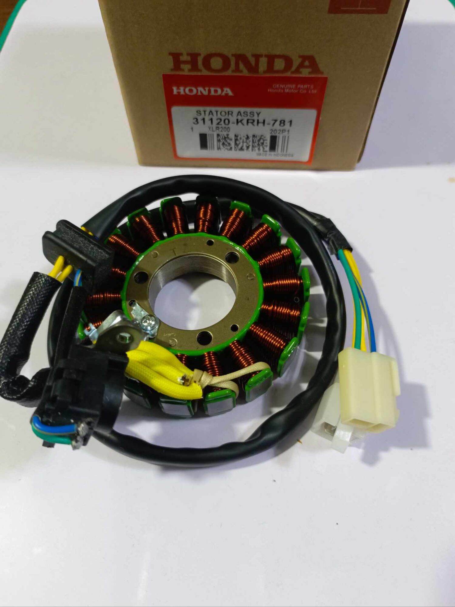 Honda genuine stator assy for xr200,xlr200,rks (18coil | Lazada PH