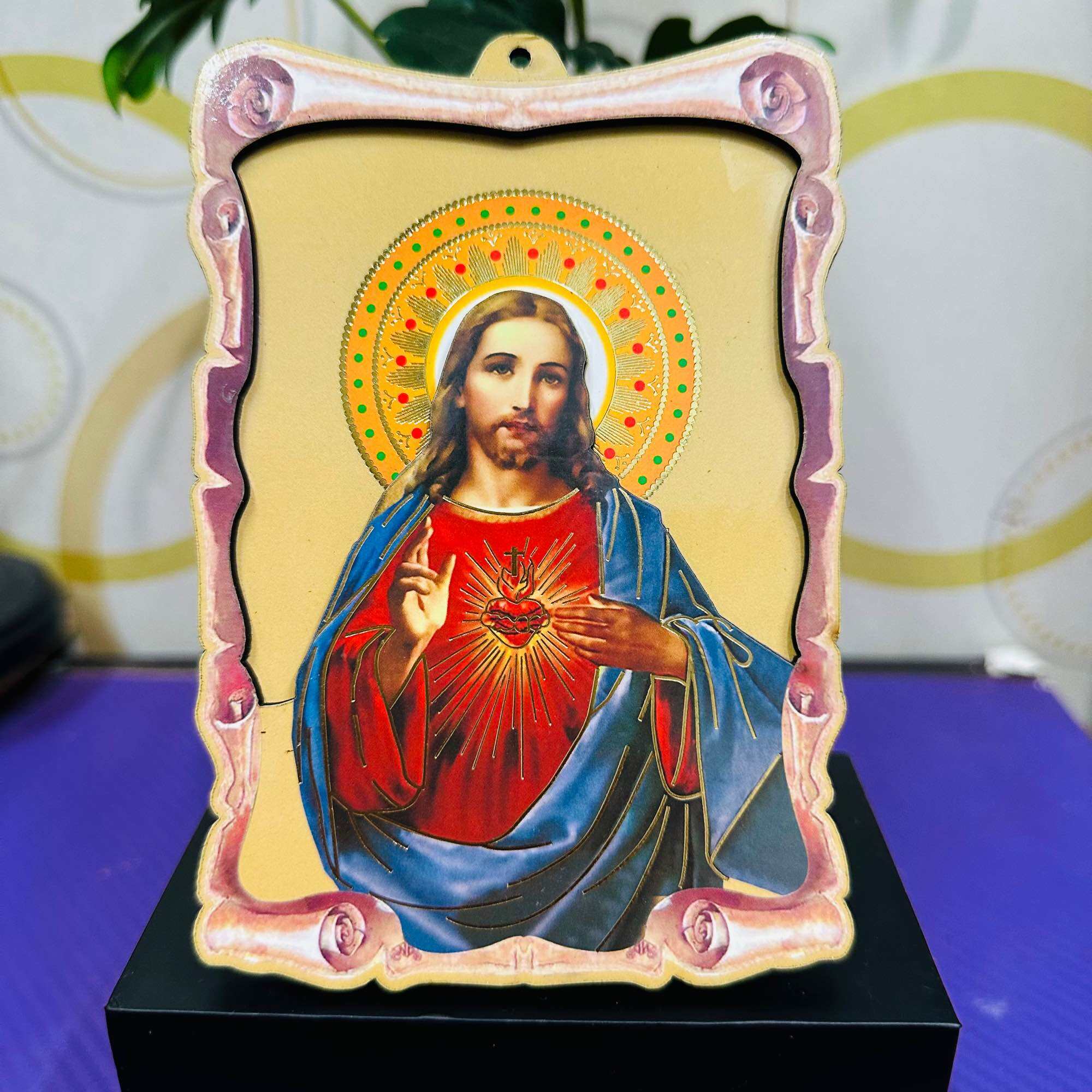 Religious Photo Frame Of Jesus and Mary Altar Frame Decor | Lazada PH