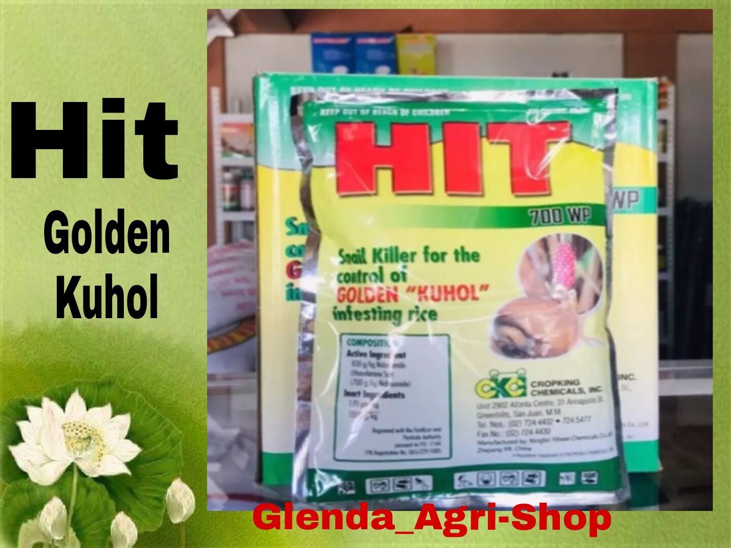 HIT 700WP Snail Killer ( 35 grams ) | Lazada PH